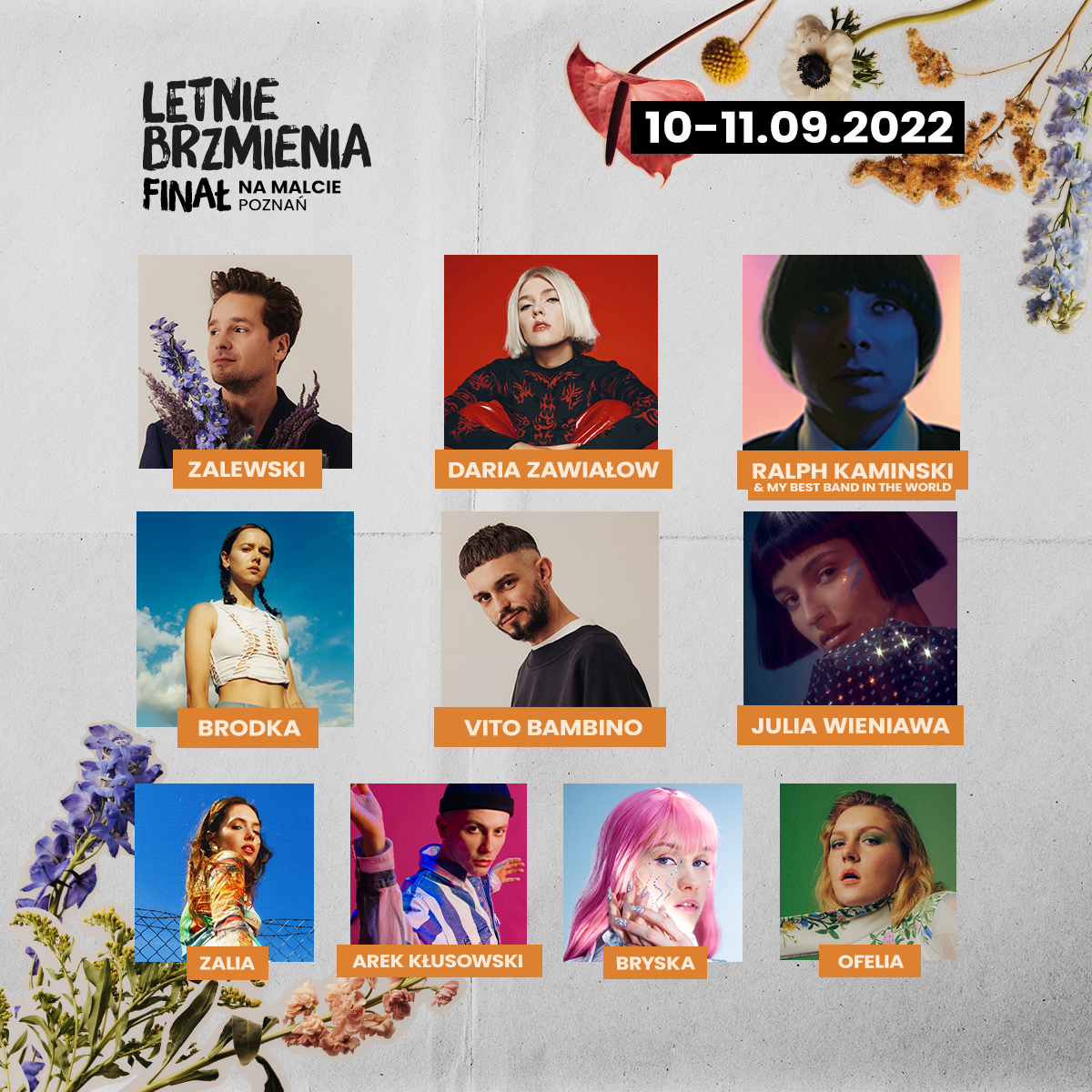 ZALEWSKI, DARIA ZAWIAŁOW, BRODKA I JULIA WIENIAWA DOŁĄCZAJĄ DO LINE-UPU ...